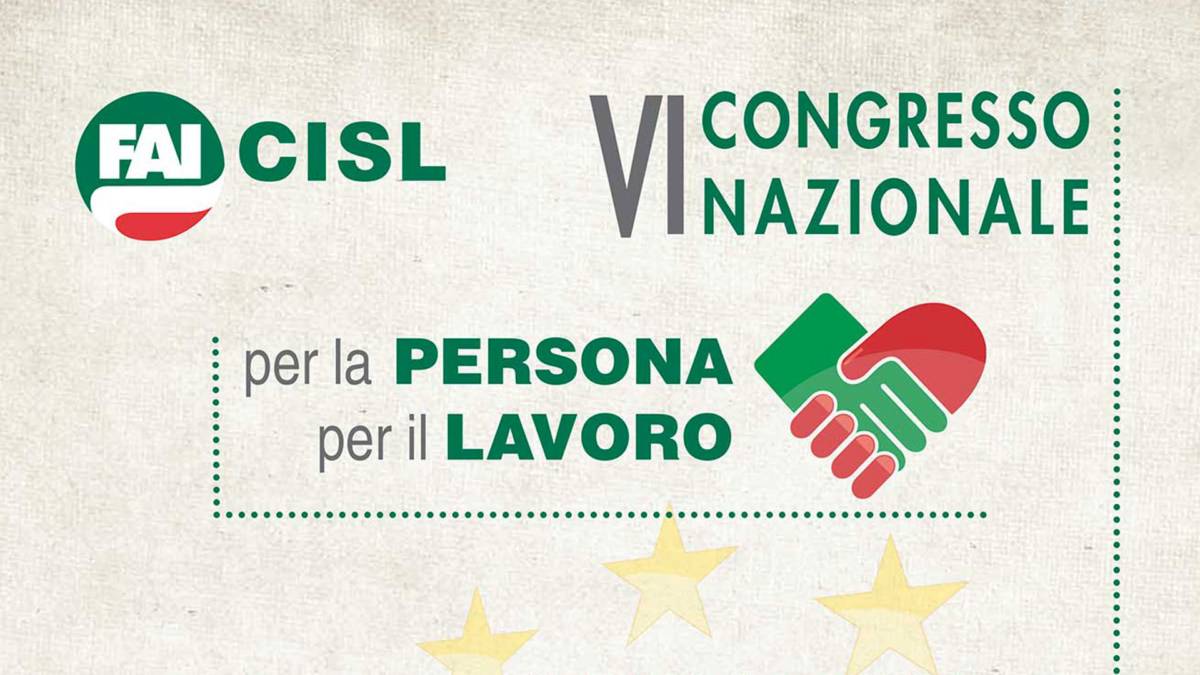 VI National Fai congress CISL conference in Italy | Eventi-x Group Srl