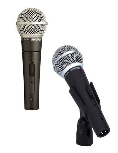 Shure SM58S Dynamic Vocal Microphone with Switch - Eventi-x Group Srl
