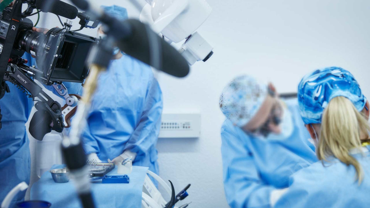 Live surgery and streaming services in 4K and HD resolution